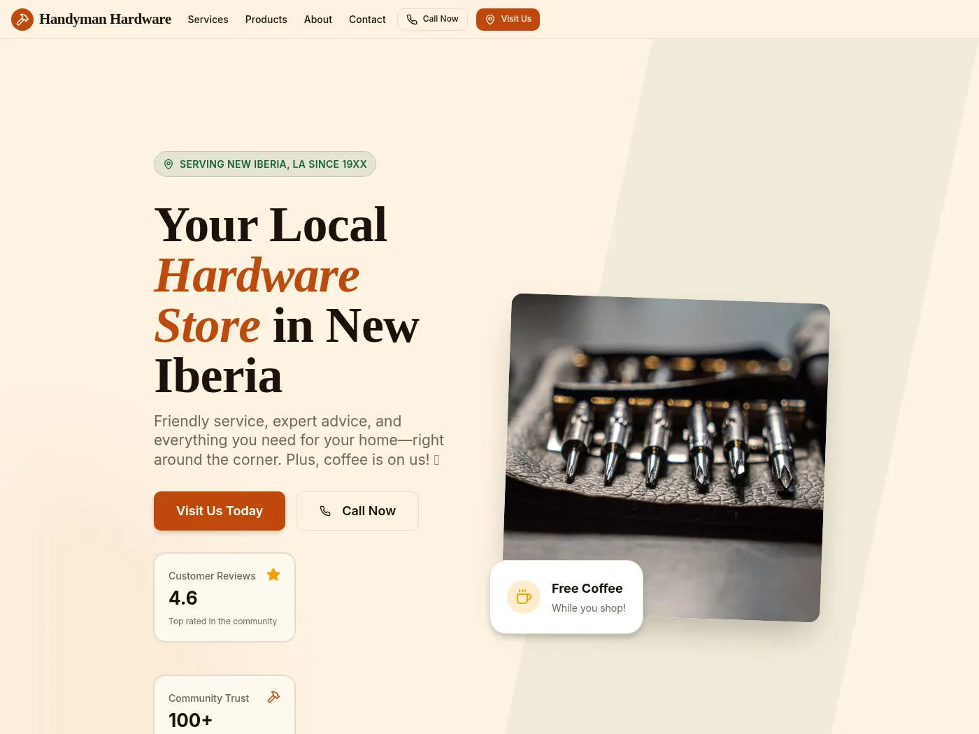 Handyman Hardware Web