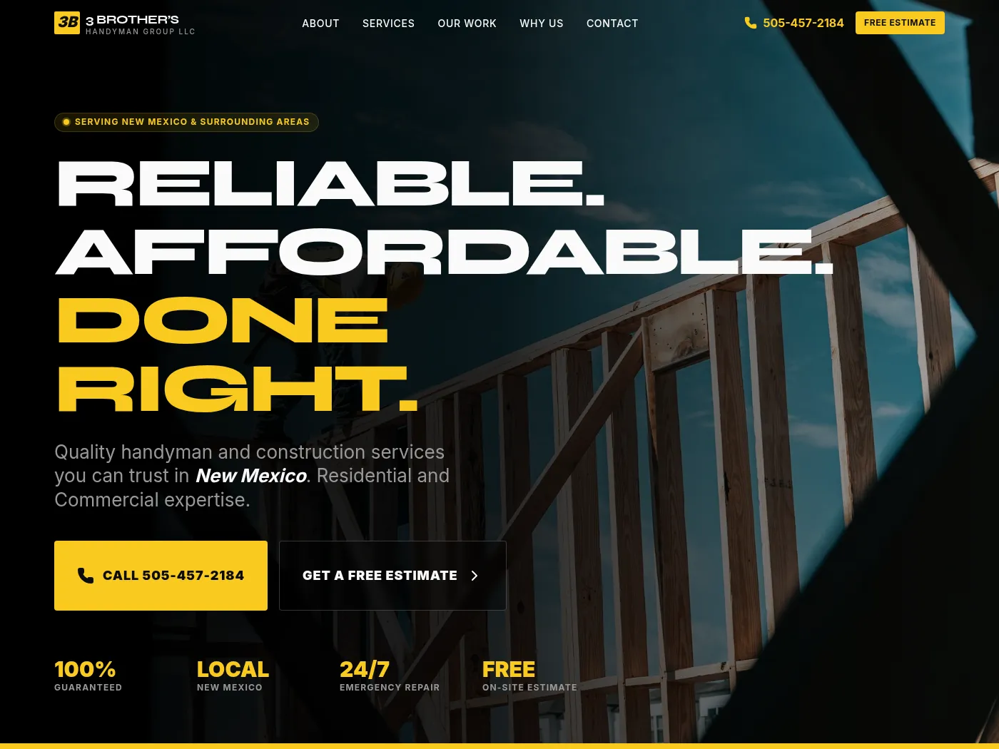3 Brothers Handyman Site