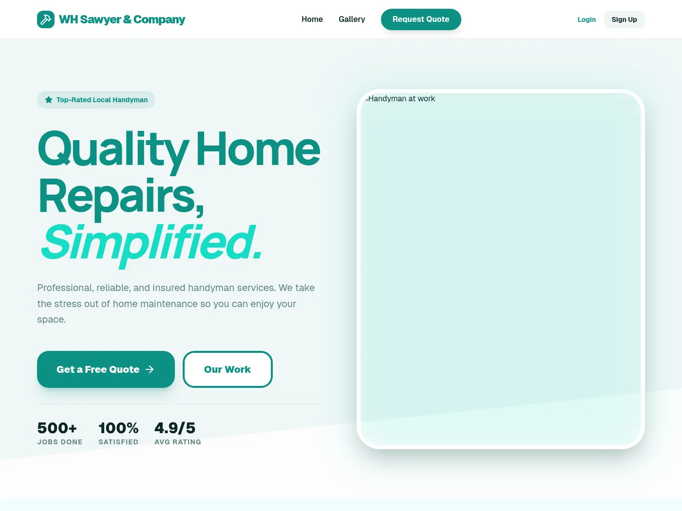 HandyPro Portal