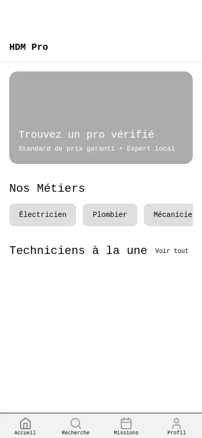HandyPro Mobile Platform