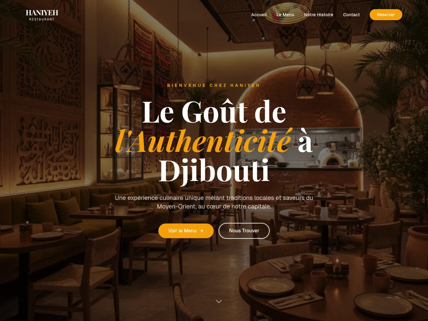 Haniyeh Restaurant Showcase