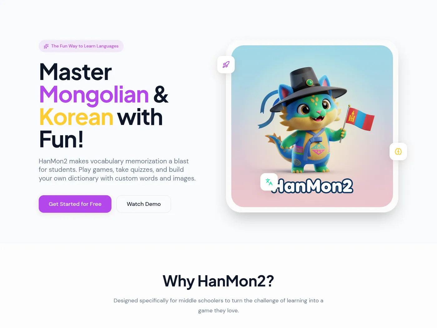 HanMon2 Language Fun