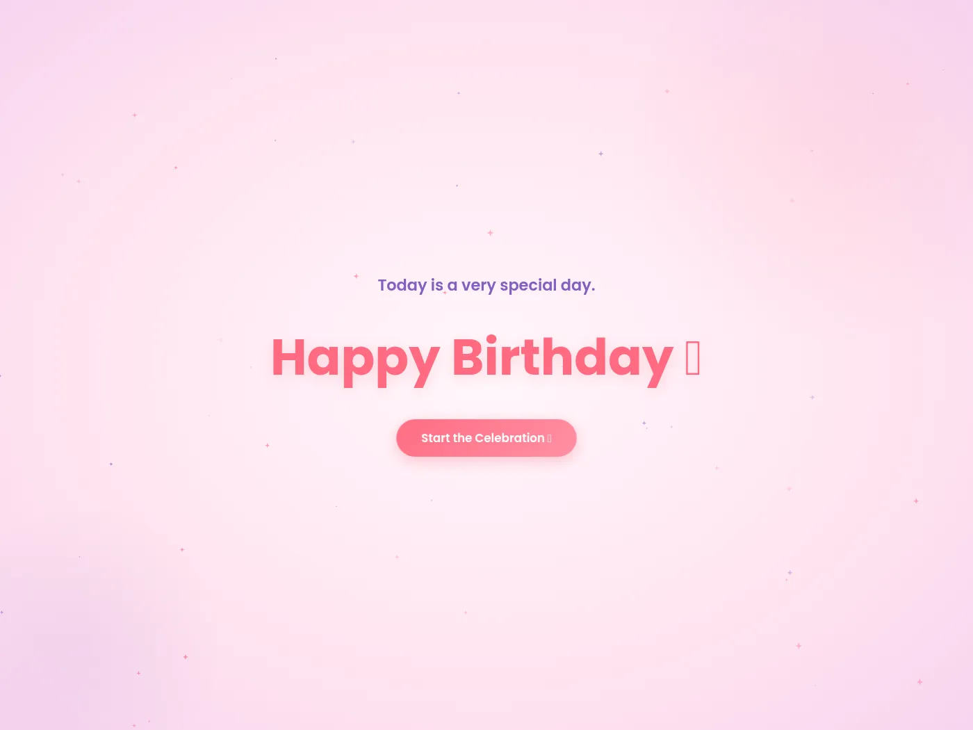 Happy Birthday Experience