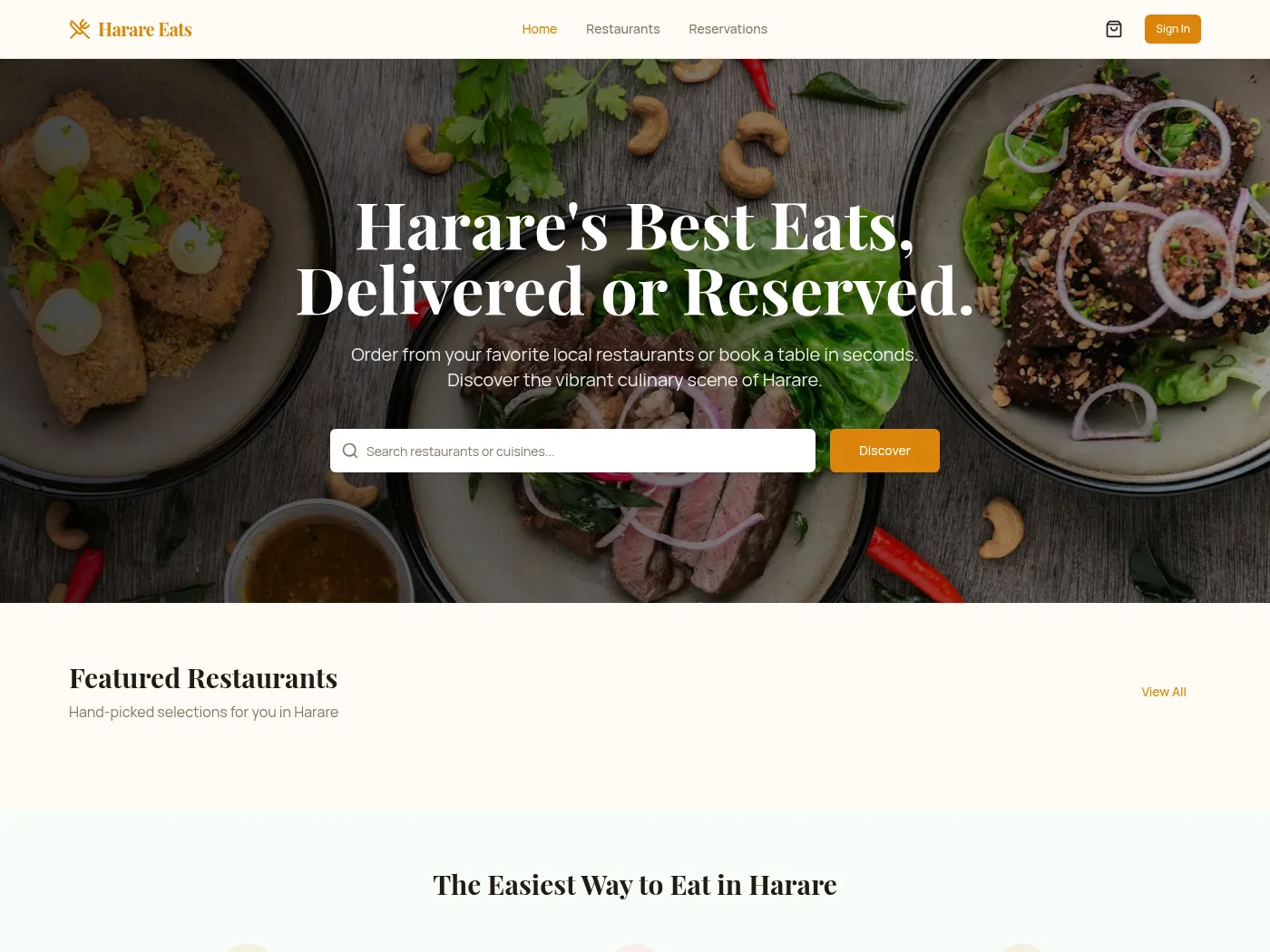 Harare Eats & Reserve