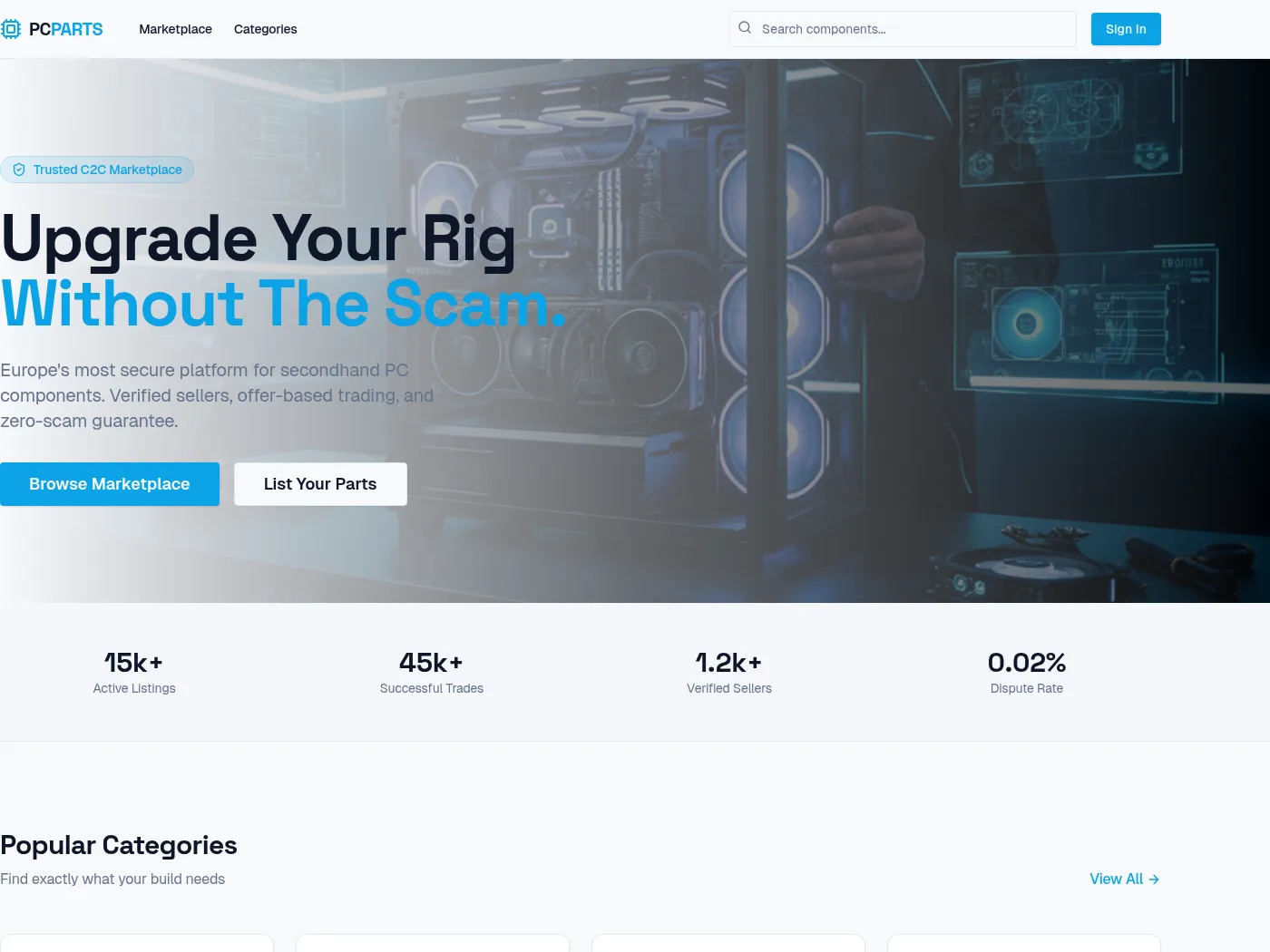 PC Parts Marketplace