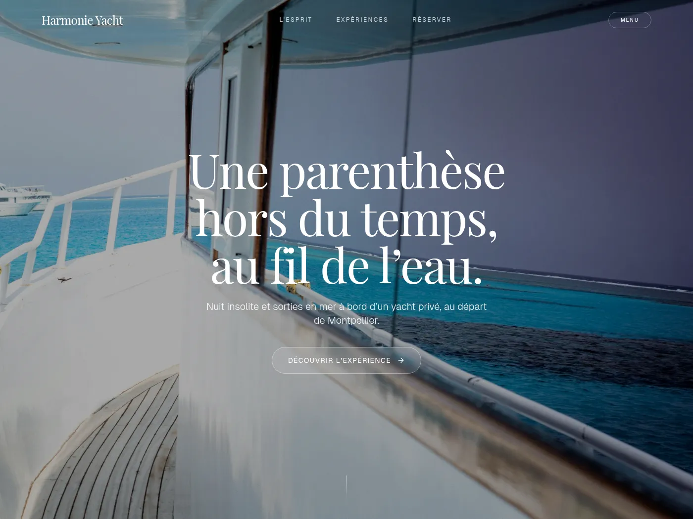 Harmonie Yacht Experience