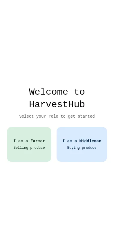 HarvestHub Connect