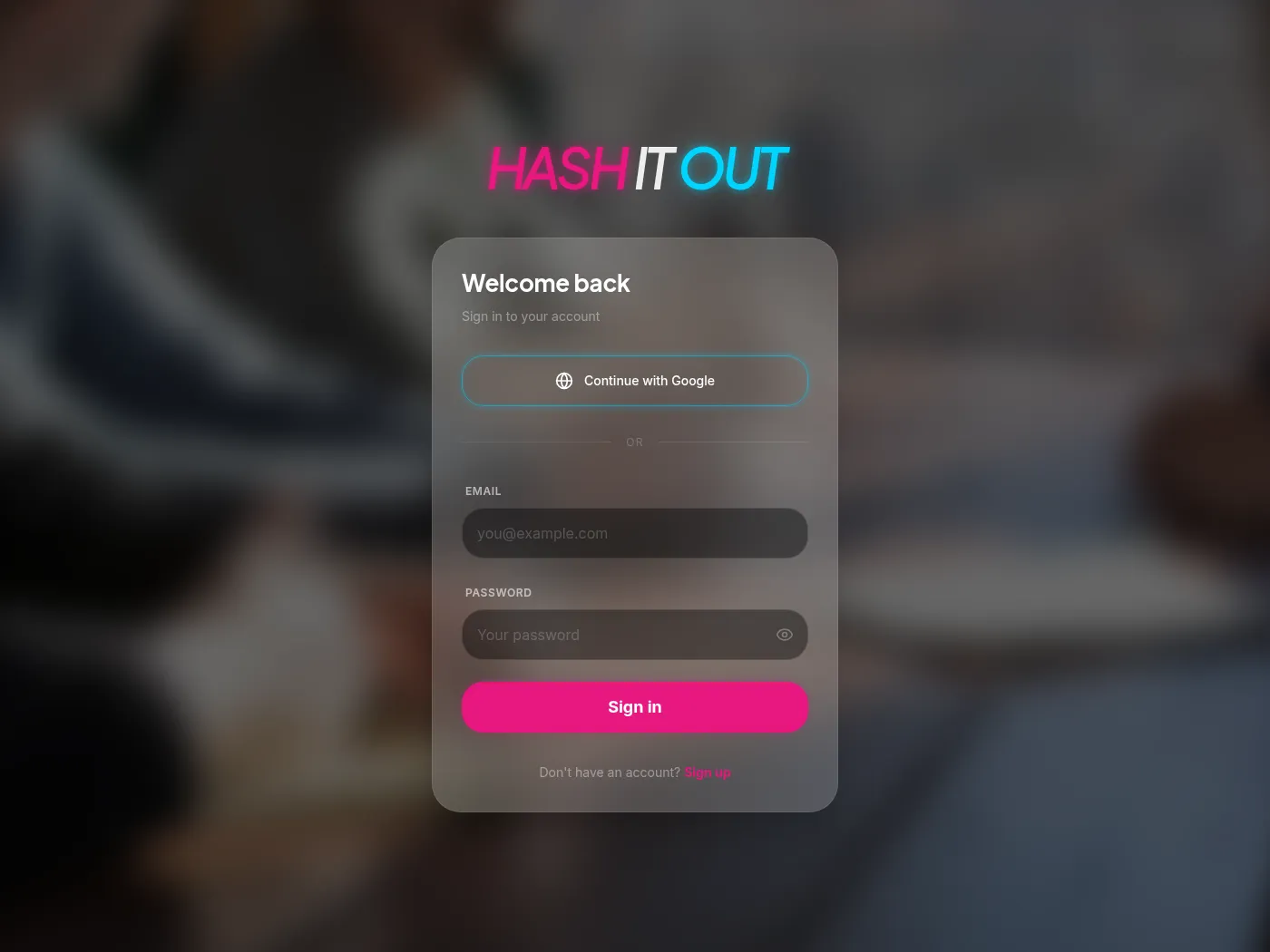 Hash It Out
