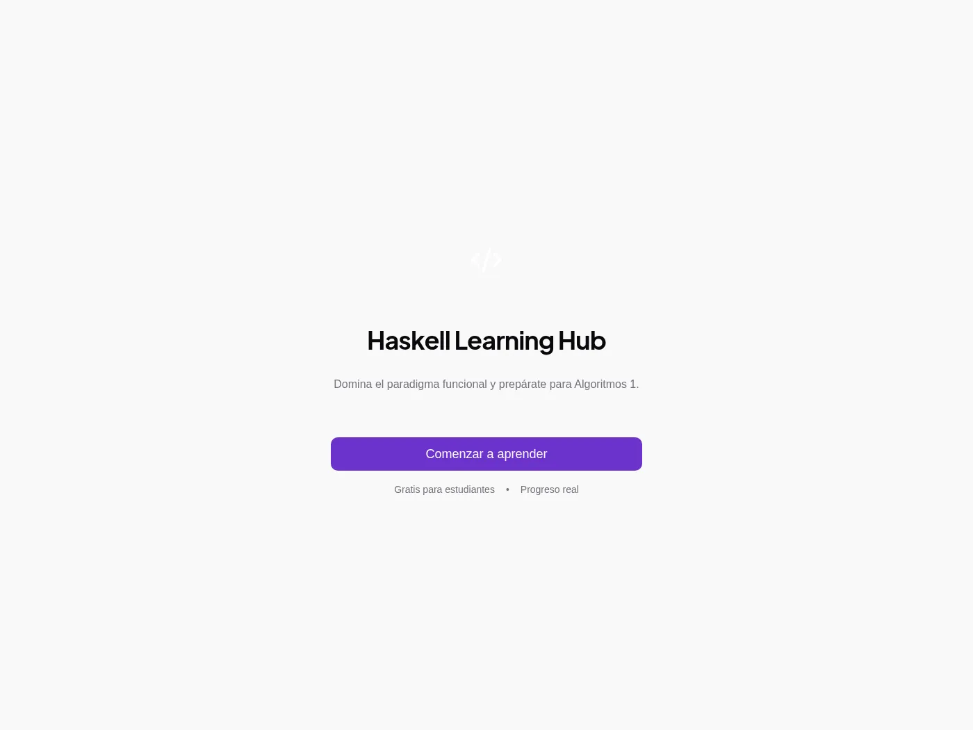 Haskell Learning Hub