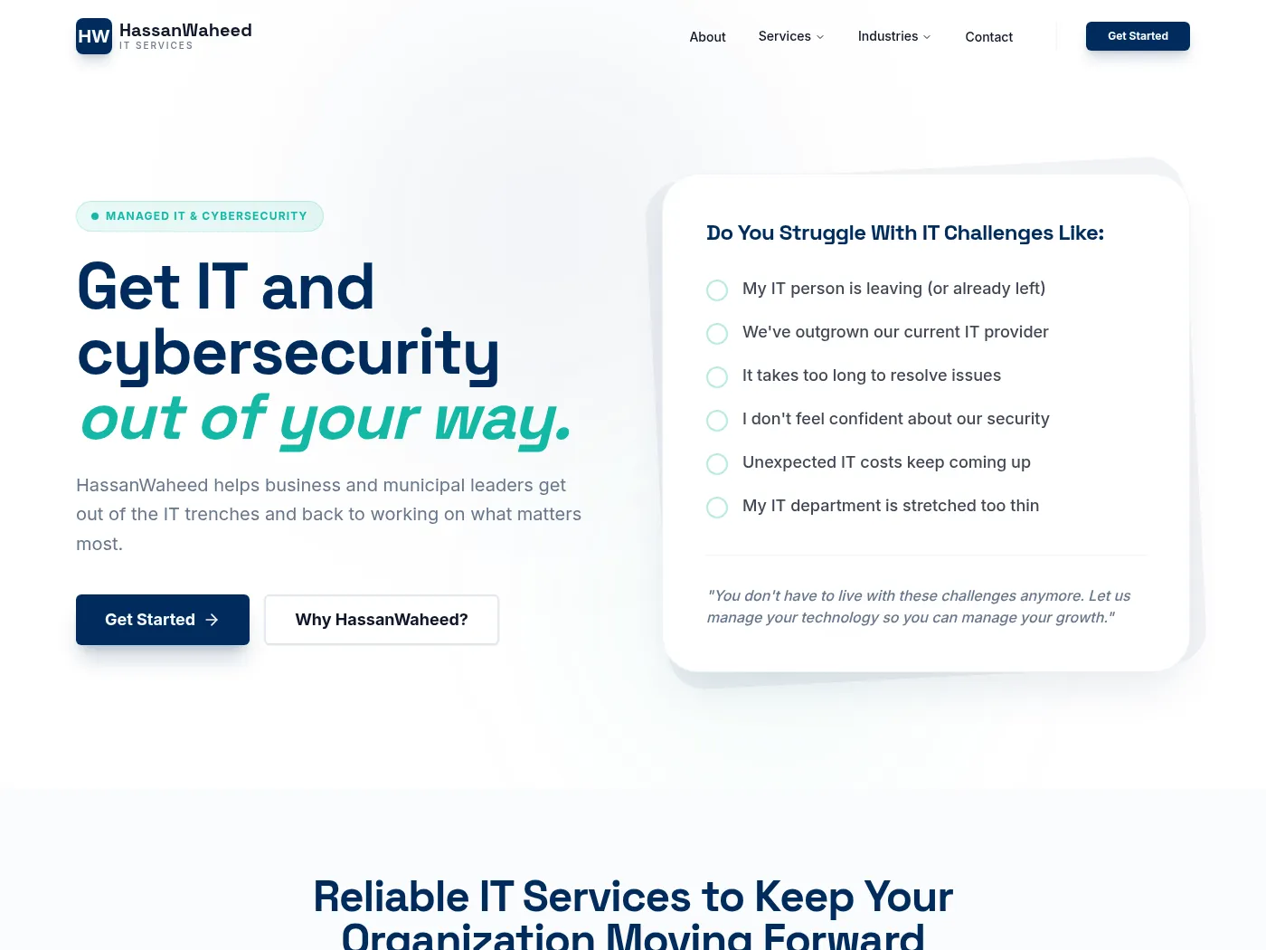 HassanWaheed IT Website