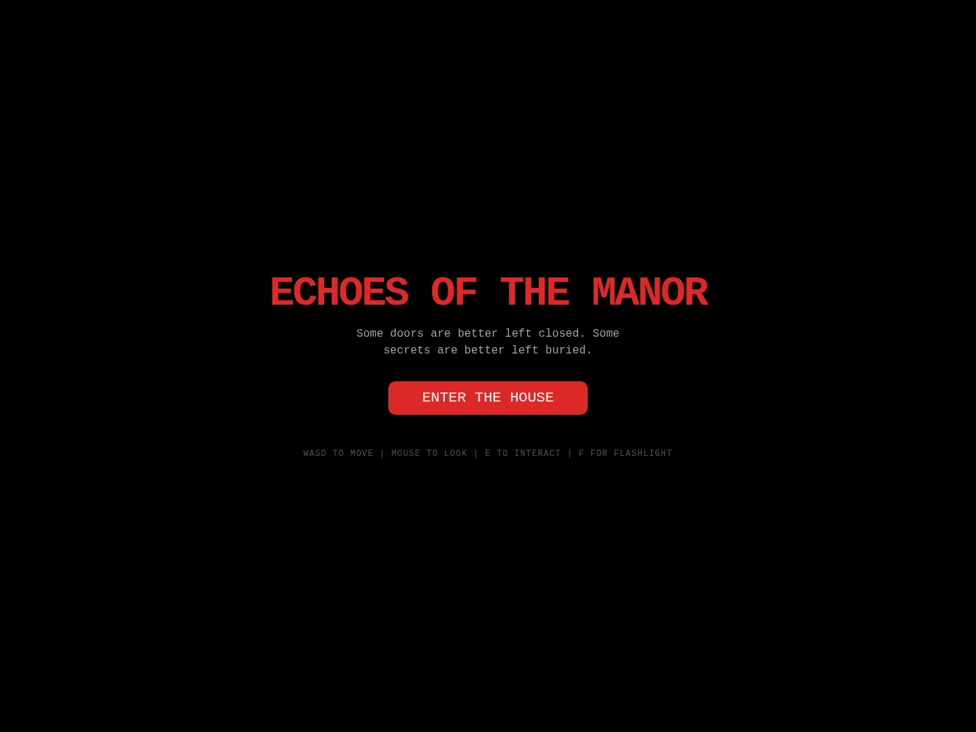 Haunted House Horror Game