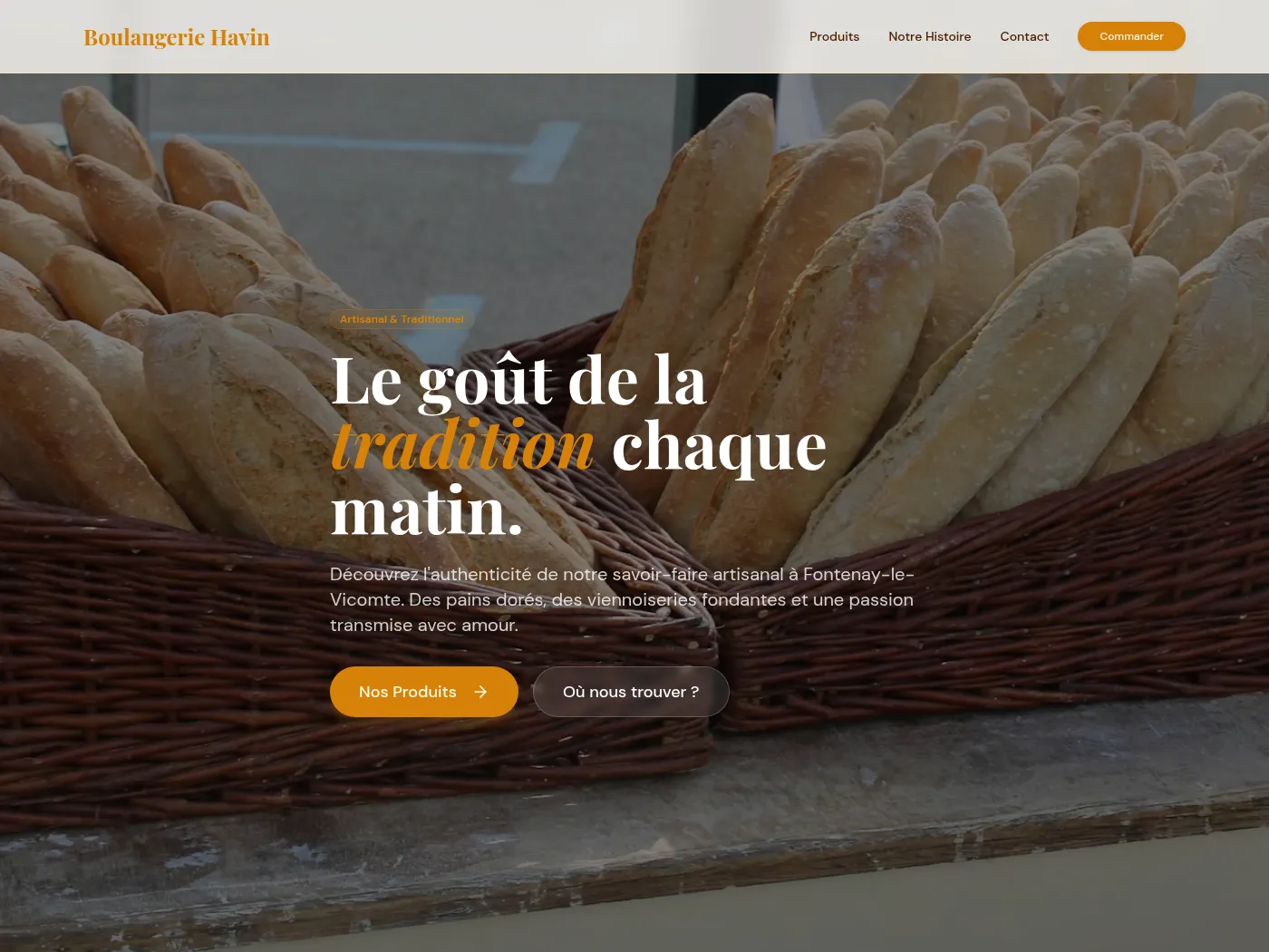 Havin Bakery Showcase