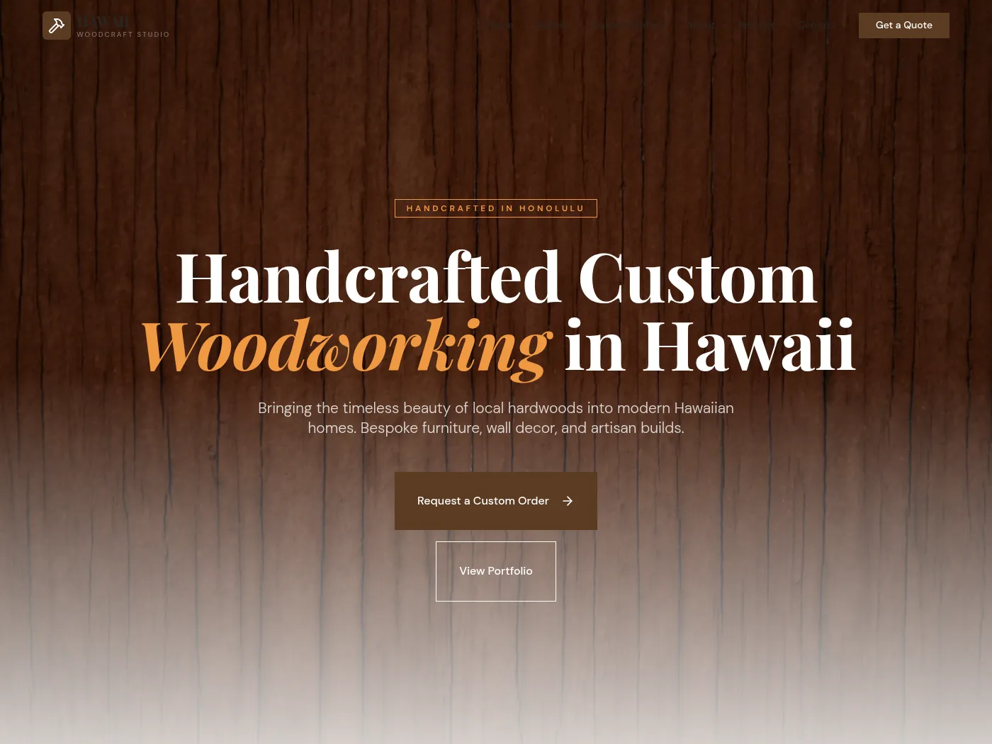 Hawaii Woodcraft Studio