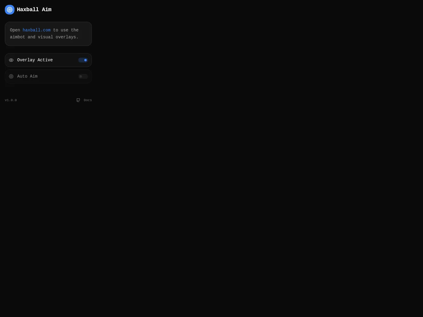 Haxball Aim Assist GUI (Remix)