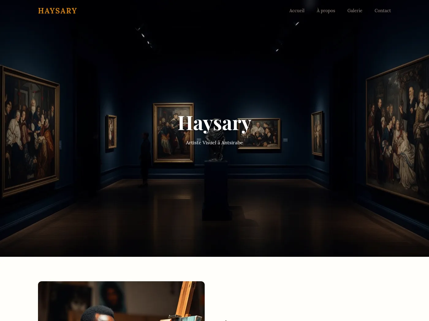 Haysary Static Redesign