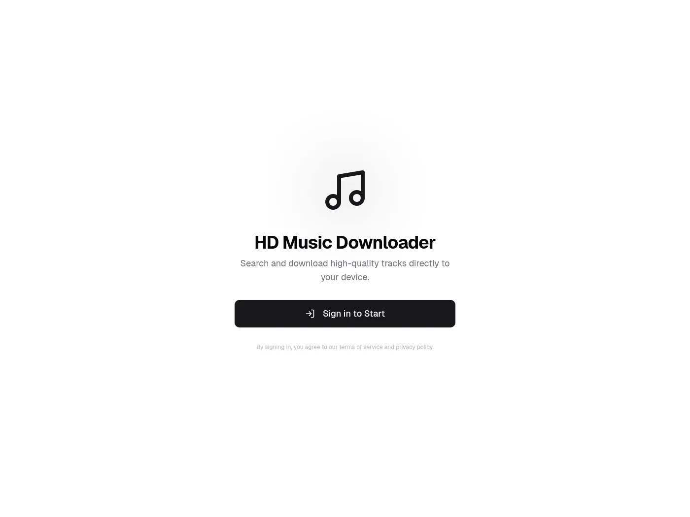 HD Music Downloader