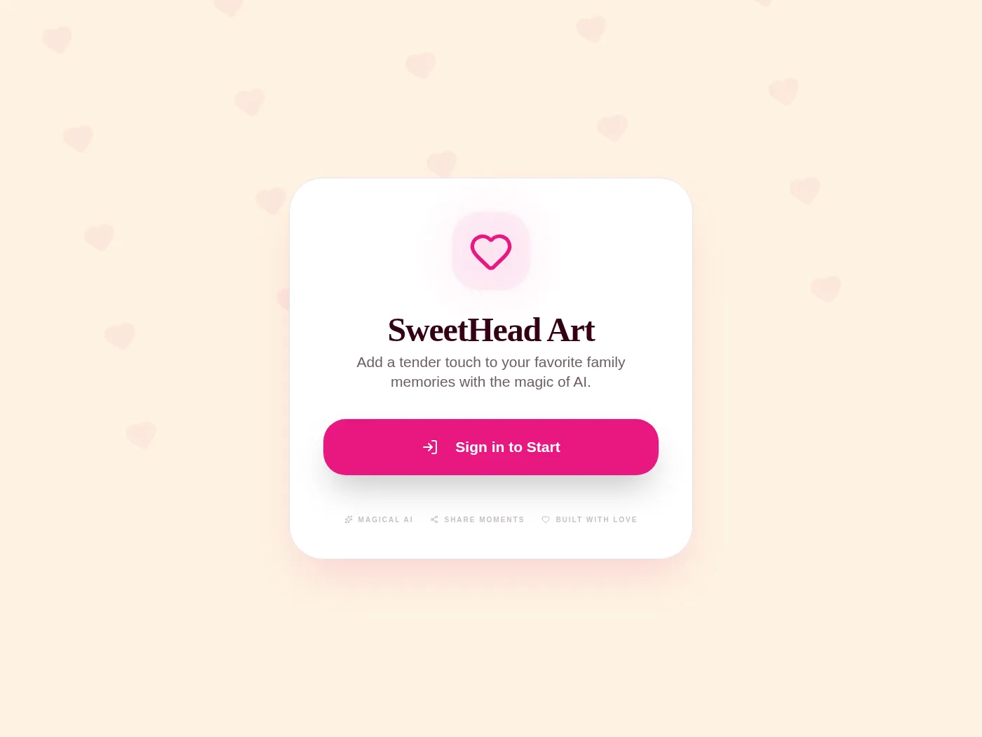 SweetHead Kiss Art