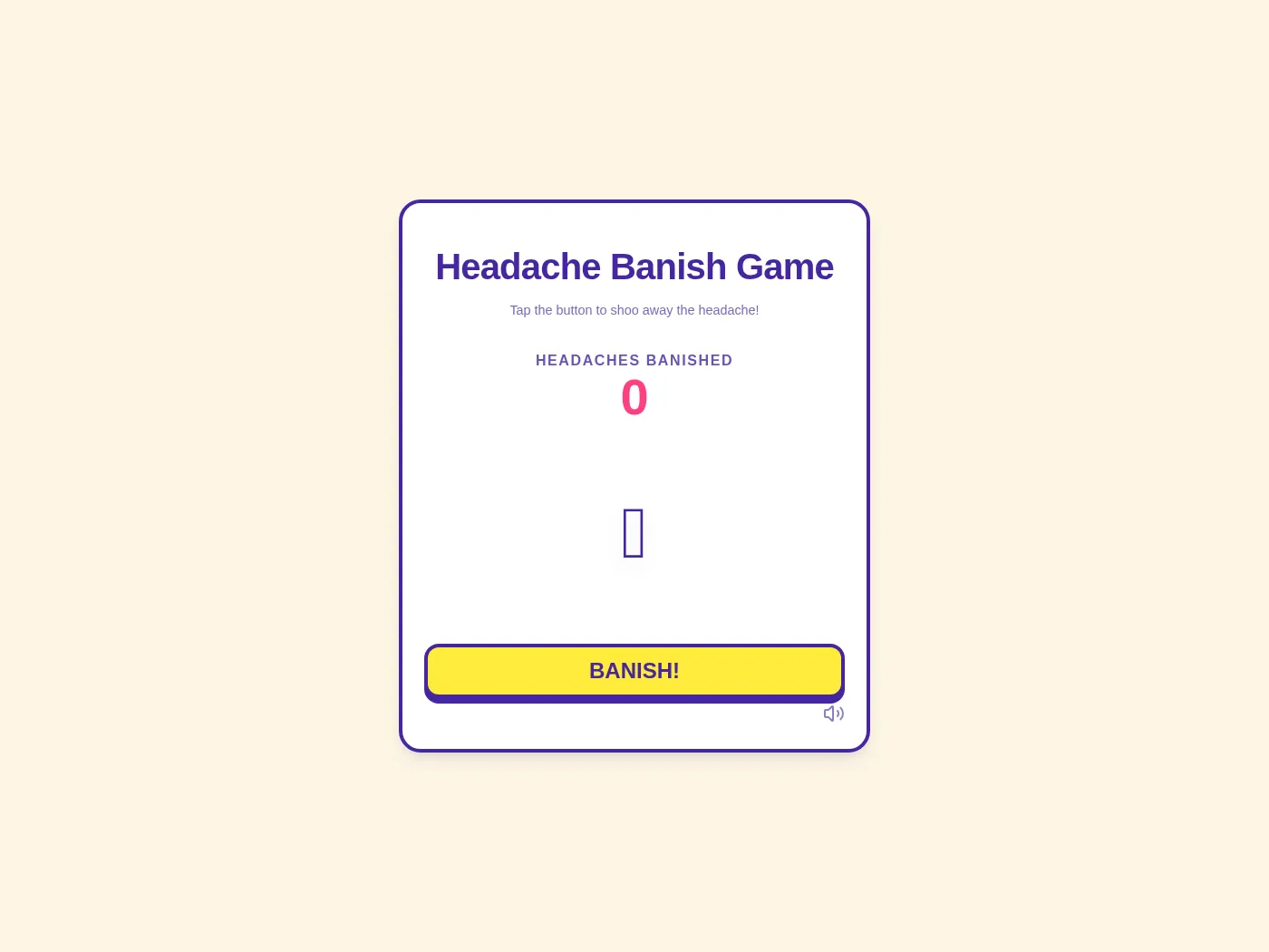 Headache Banish Game
