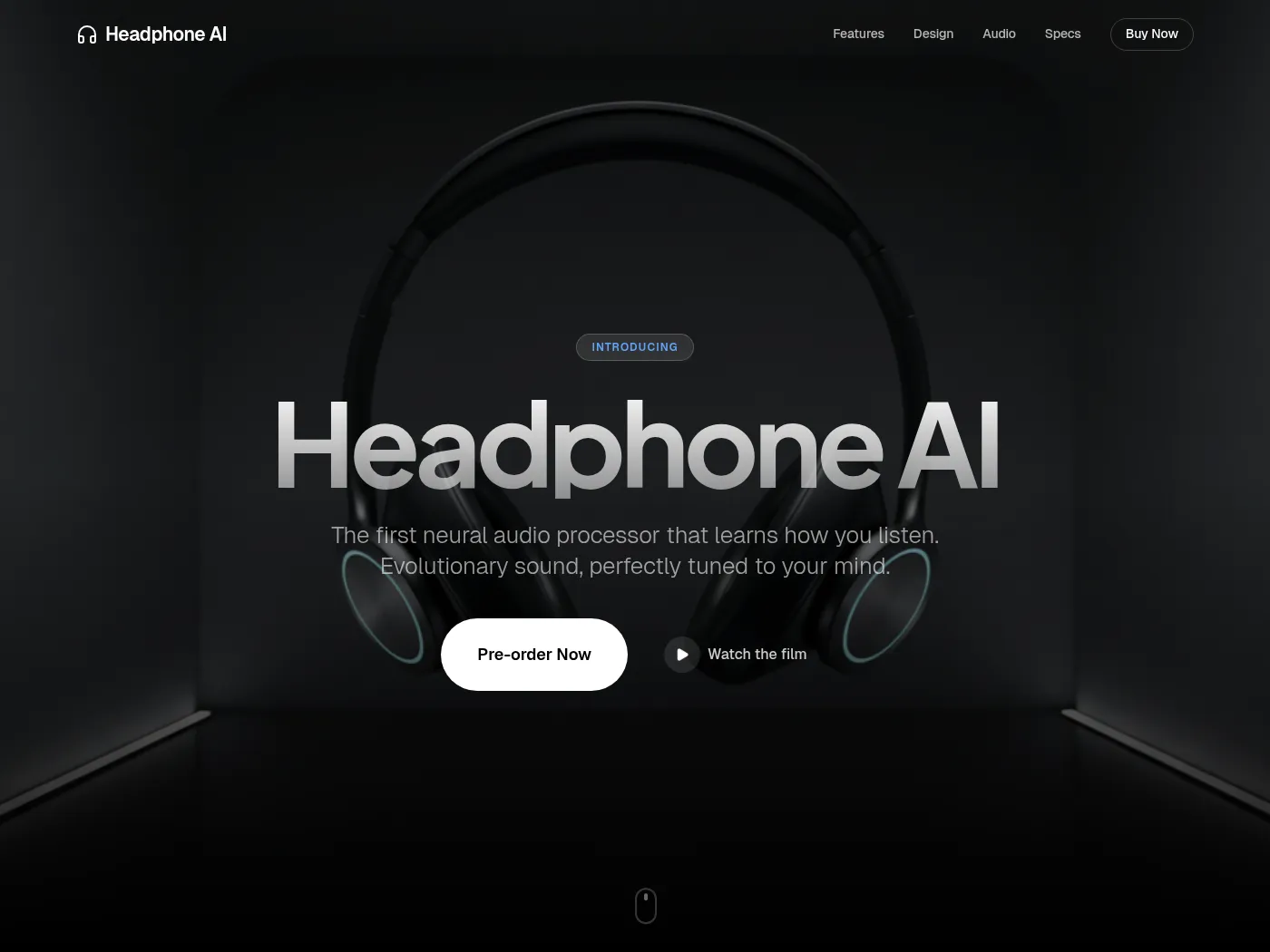 Headphone AI Showcase