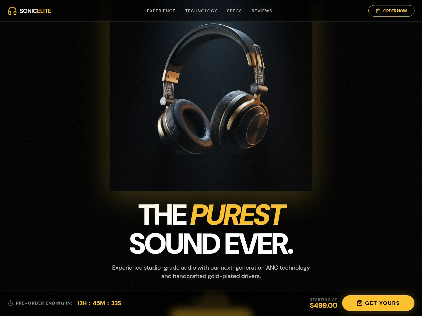 Cinematic Headphones LP