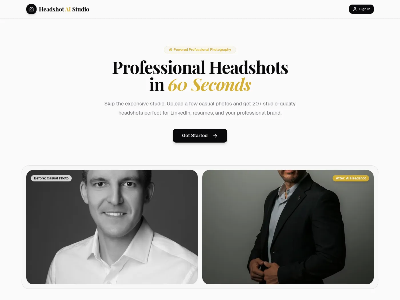 Headshot AI Studio