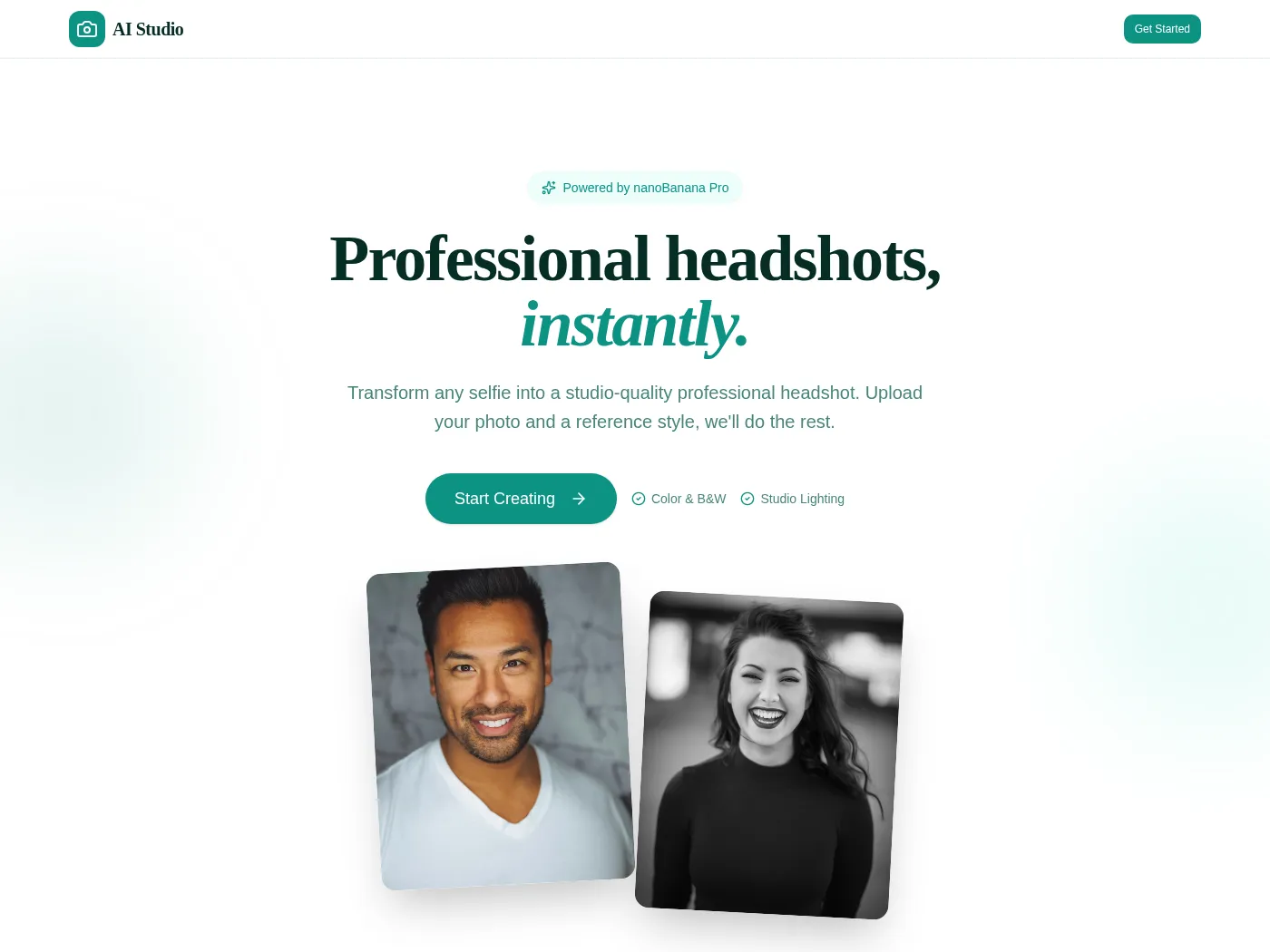 Headshot AI Studio