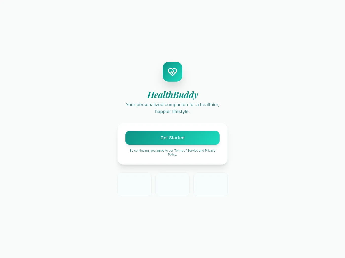 Health Buddy App