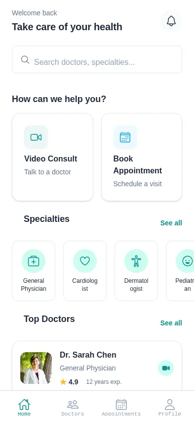 TrustDoc Health App