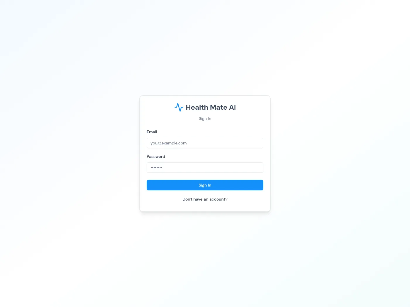 Health Mate AI