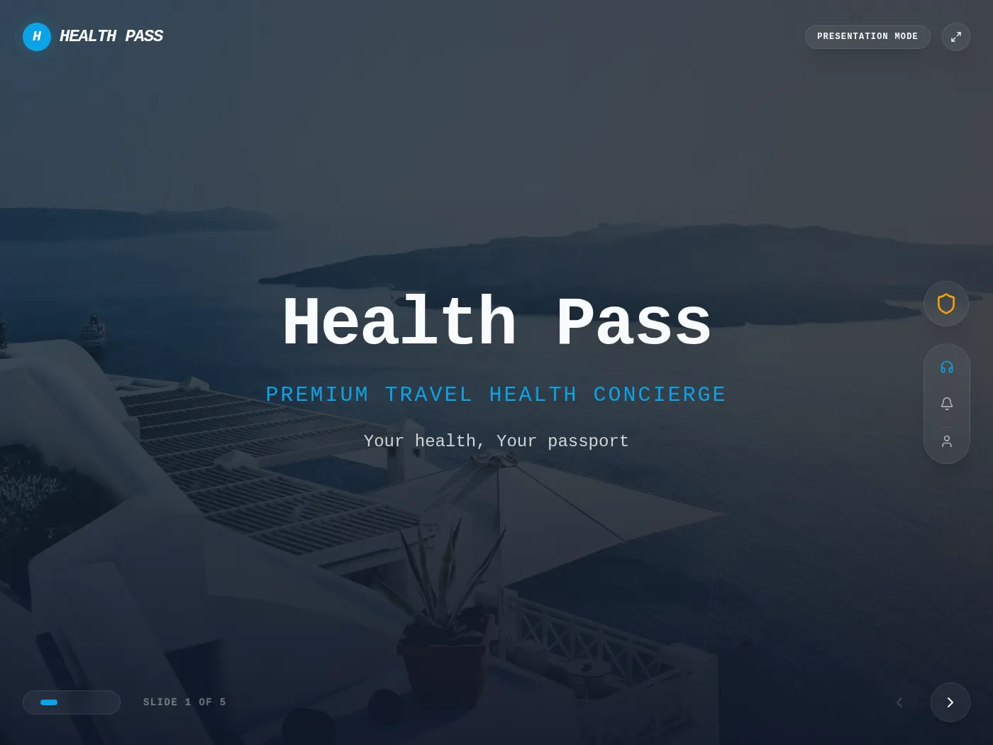 Health Pass Redesign