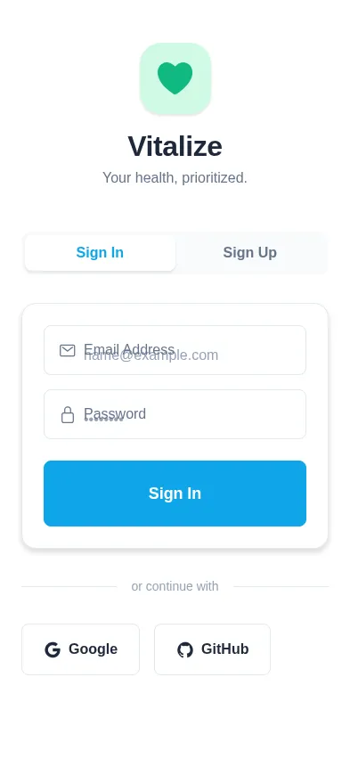 Health Reminder App