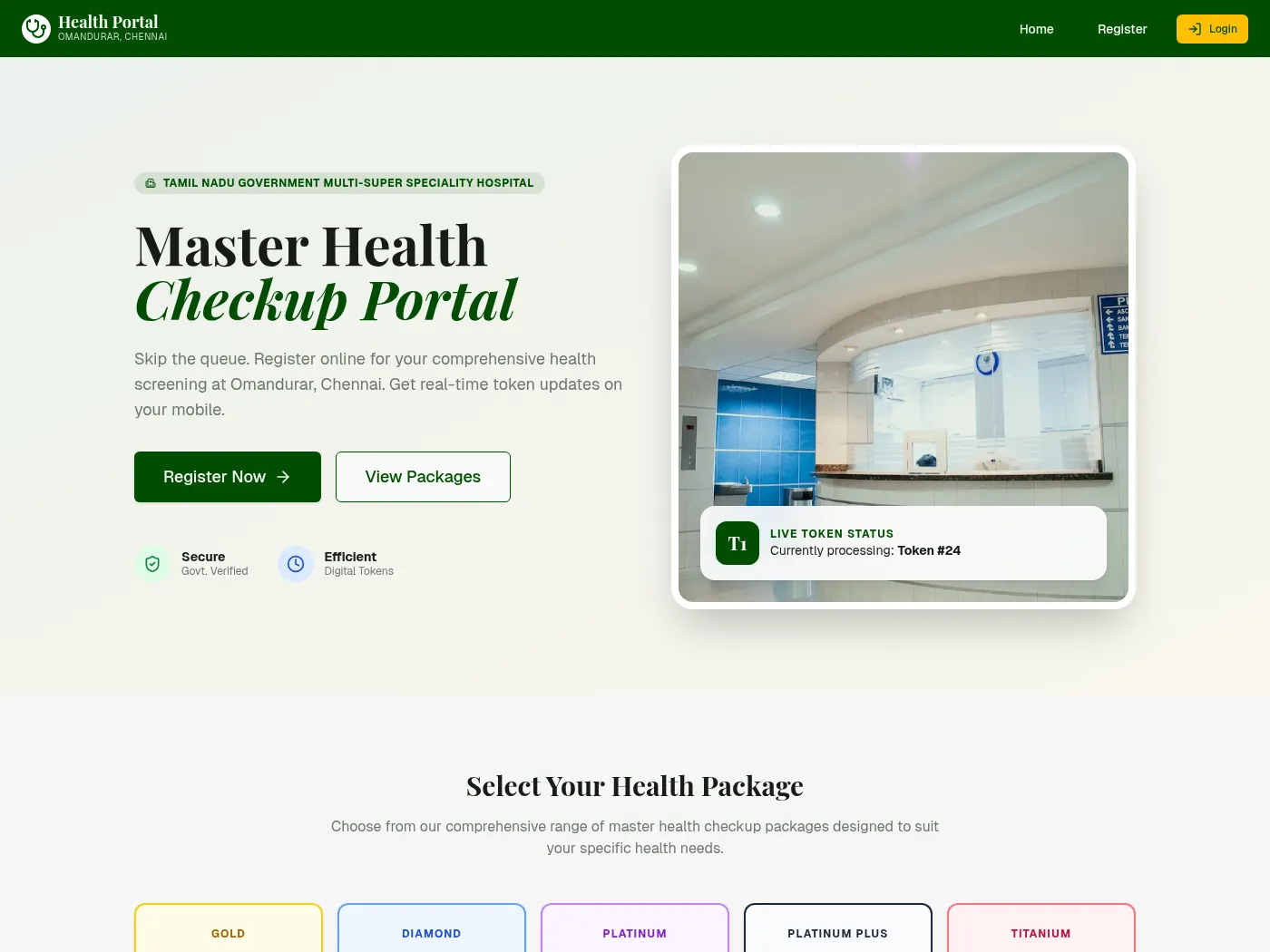 Health Portal Omandurar