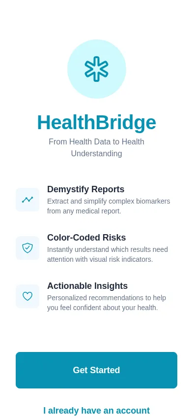 HealthBridge AI Health App