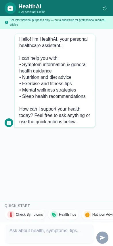 HealthCare AI Assistant