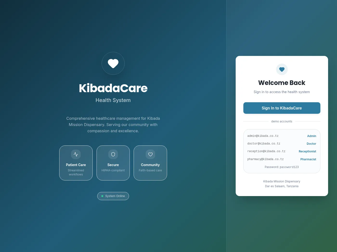 KibadaCare Health System