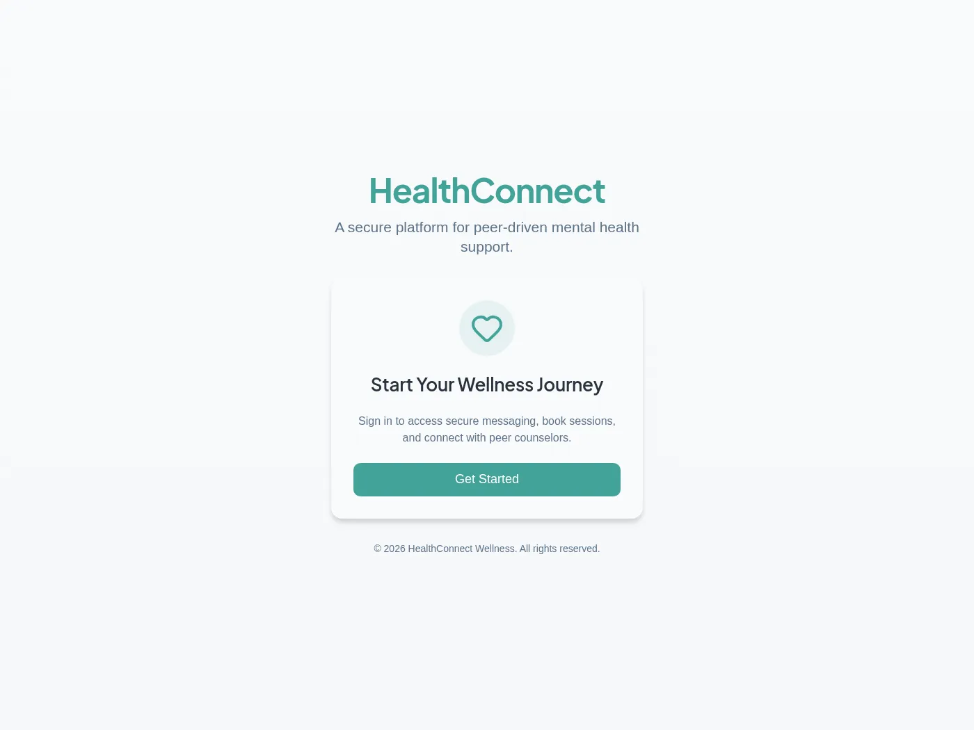 HealthConnect 3D Wellness Portal