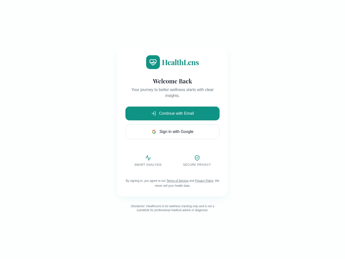 HealthLens Insights Platform