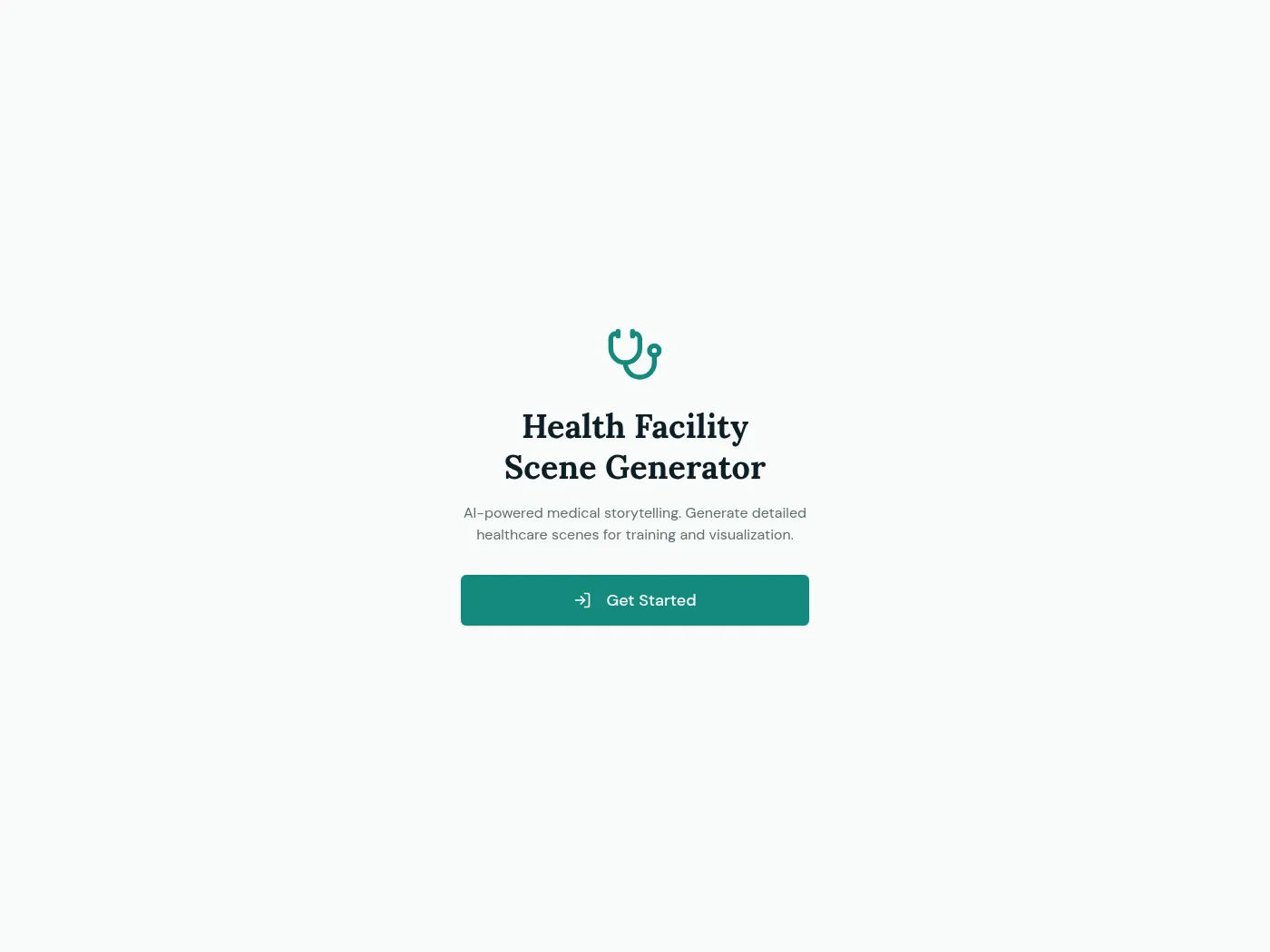 Health Facility Scene Generator