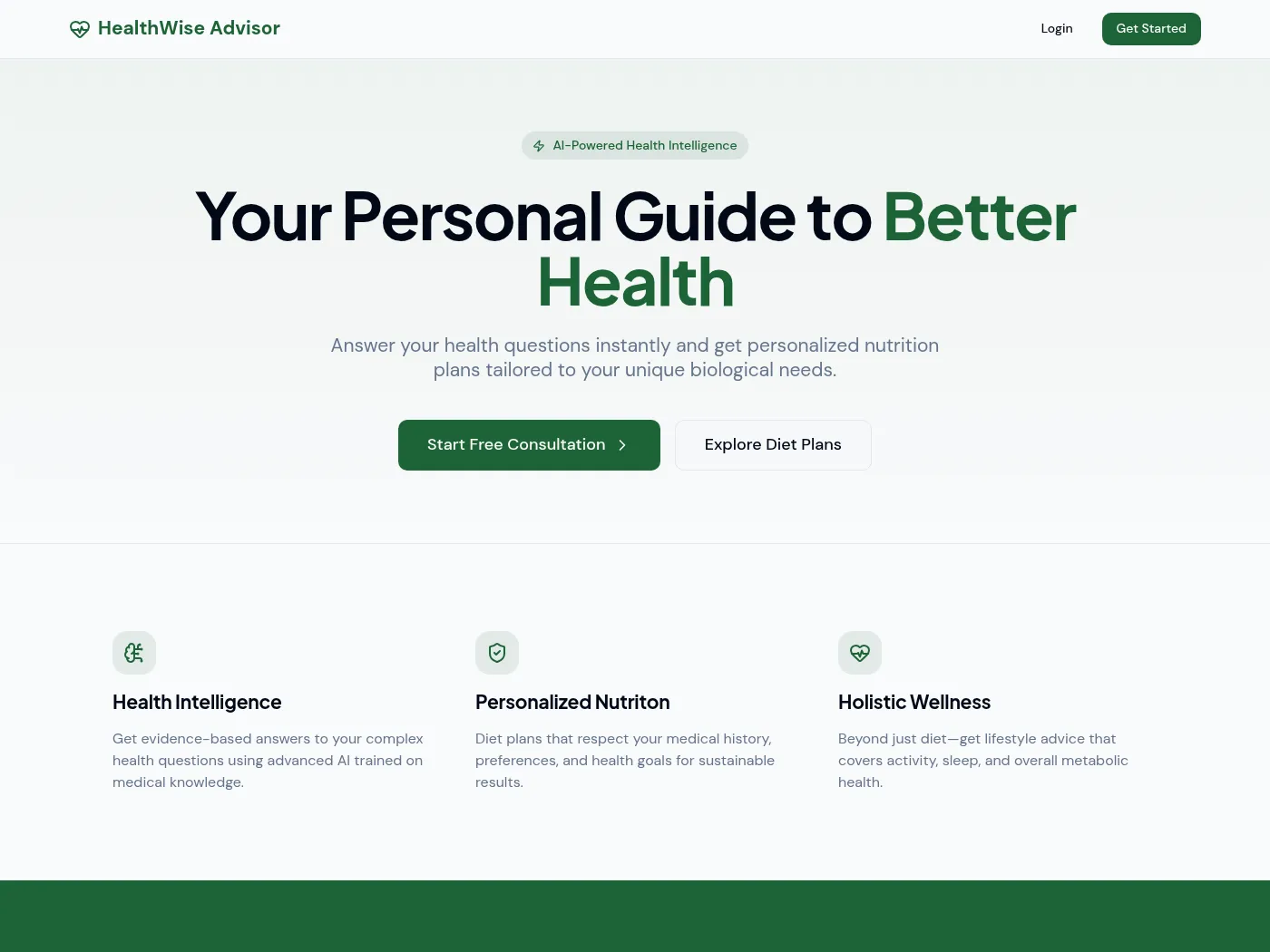 HealthWise Advisor