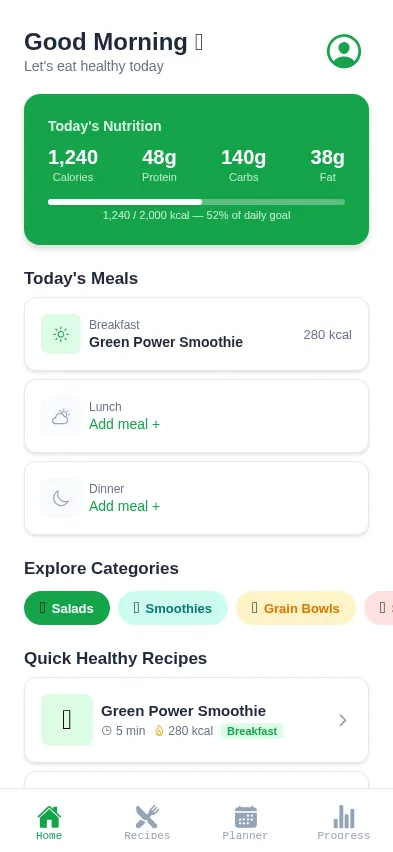 HealthyBite App