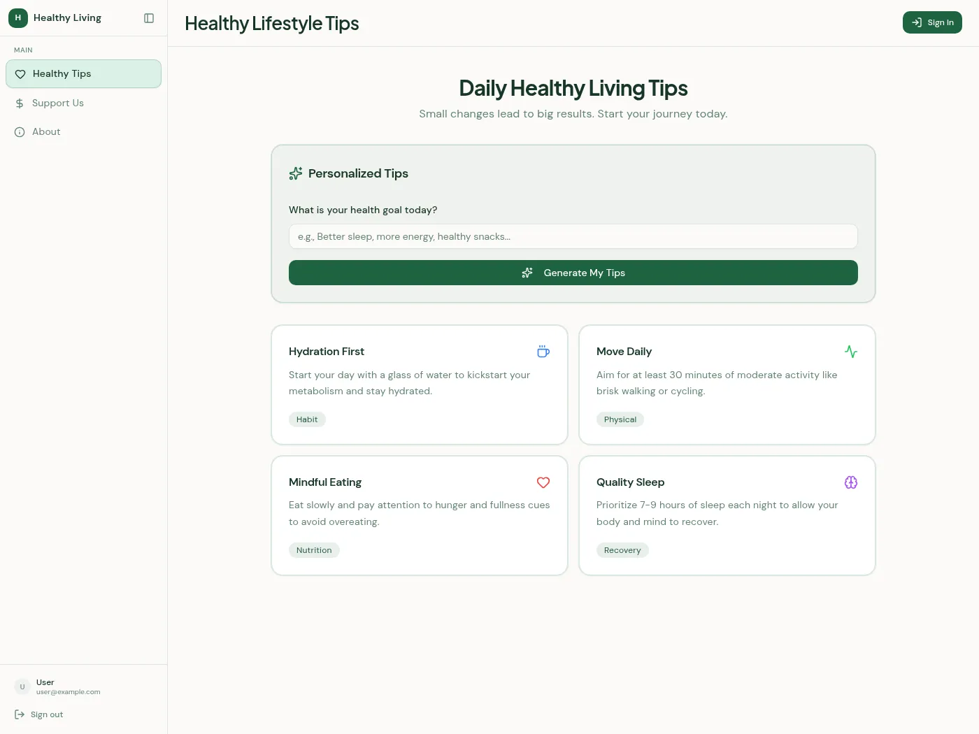 Healthy Living Guide