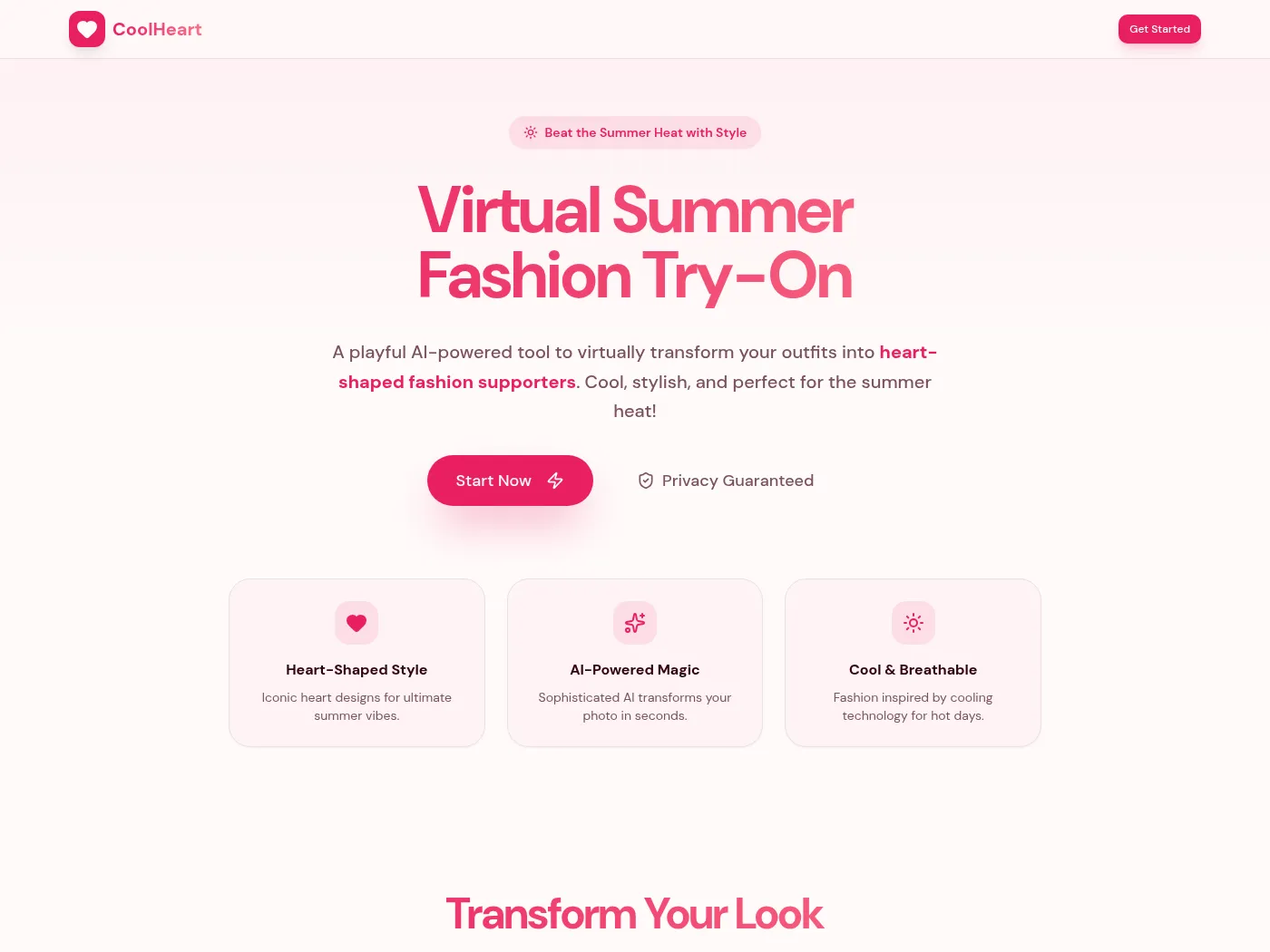 CoolHeart Fashion Try-On