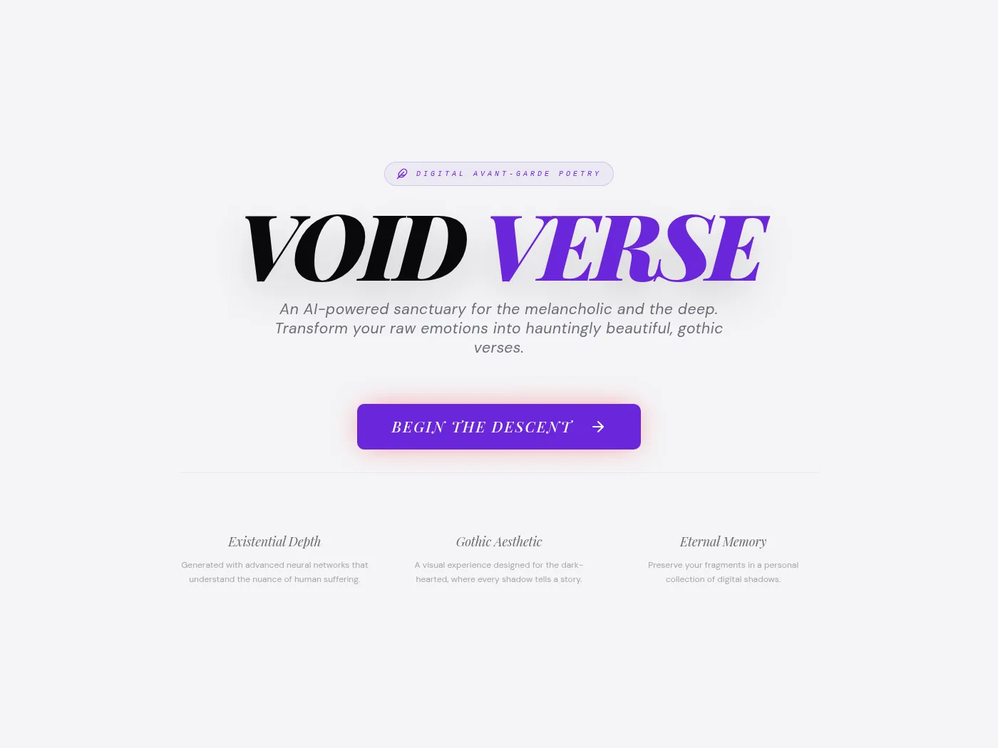 Heartbreak Poem Generator