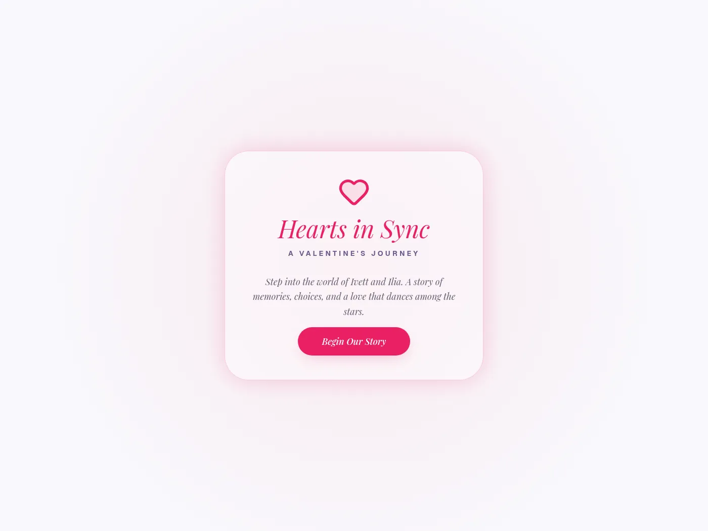 Hearts in Sync: A Love Game