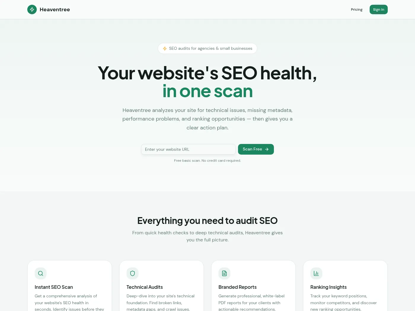 Heaventree SEO Platform