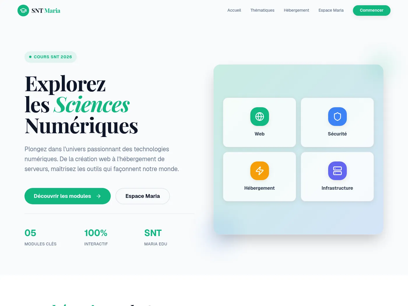 Hébergement Web UX Revamp