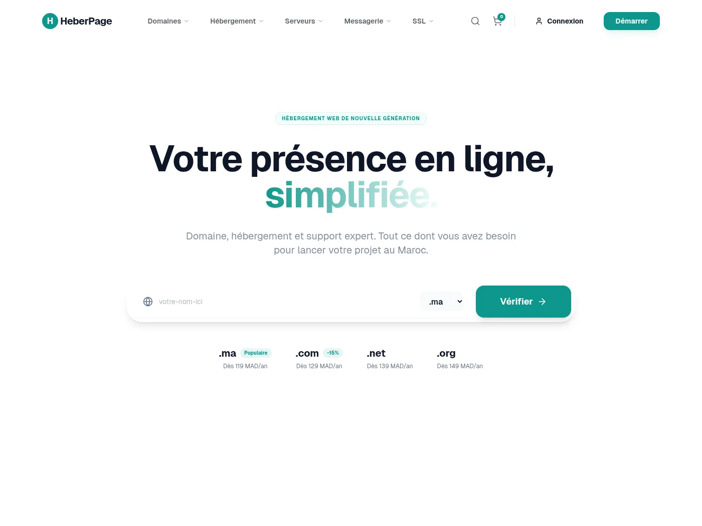 HeberPage Clone