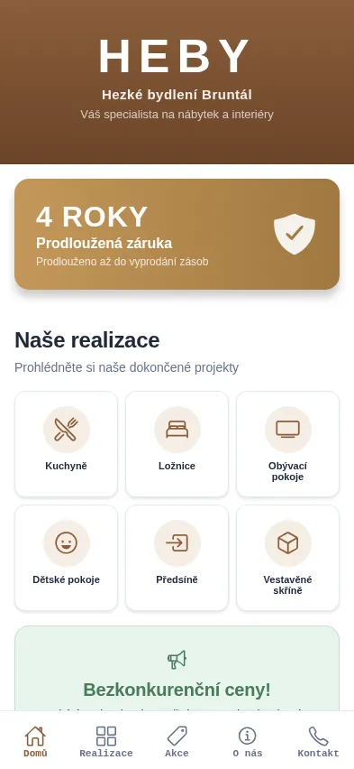 Heby Czech iOS App