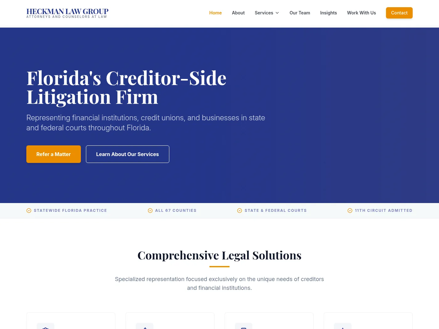 Heckman Law Group Site