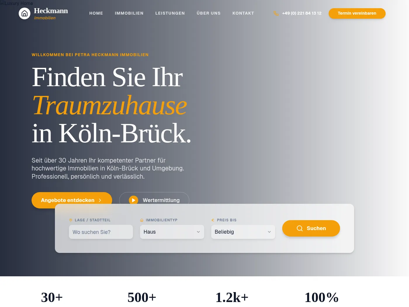 Heckmann Real Estate Redesign
